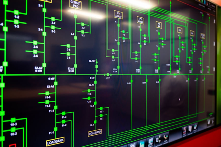 Werfen Sie einen Blick auf die hochmoderne Microgrid-Testanlage von ...