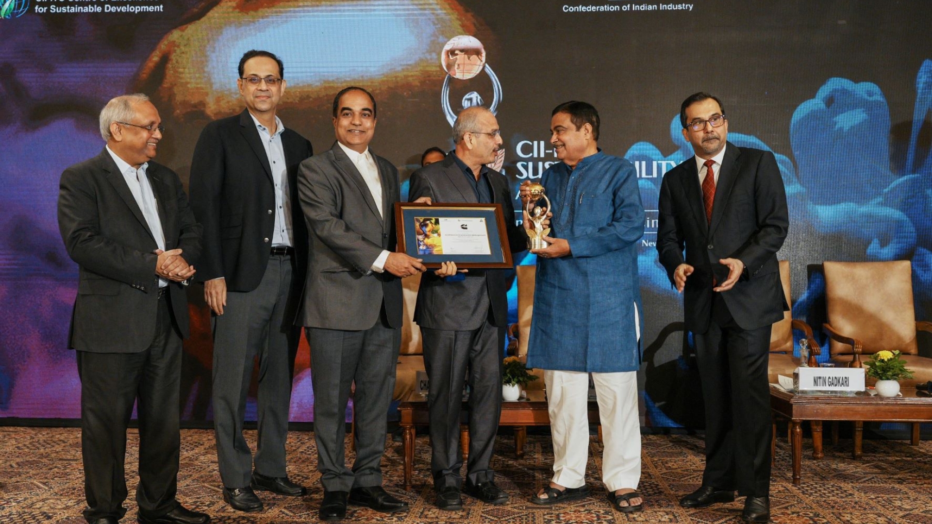 Cummins India Limited wins ‘Excellence in Environment Management’ award ...